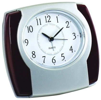 Wood Trim Alarm Clock » Clocks