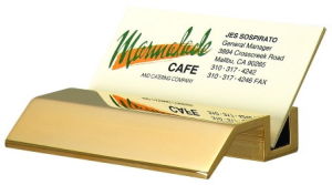 24K Gold Card Holder » Desk Accessories